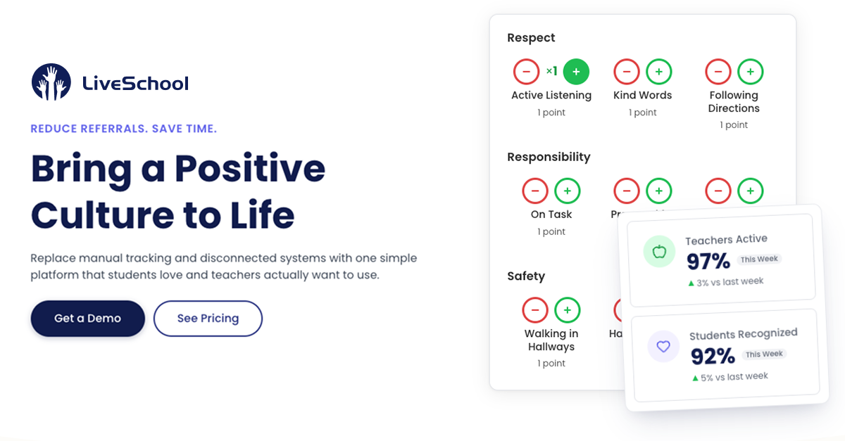 LiveSchool | Behavior Tracking & Rewards for Schools